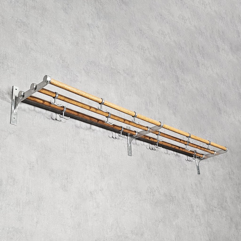 Large Wall Coat Rack by Gunnar Bolin for sale at Pamono