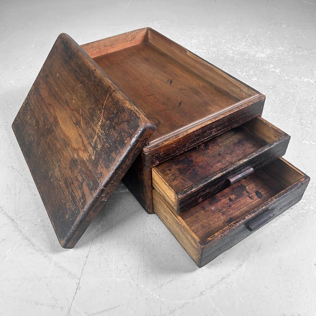 Meiji Era Calligraphy Cabinet, Japan, 1890s for sale at Pamono