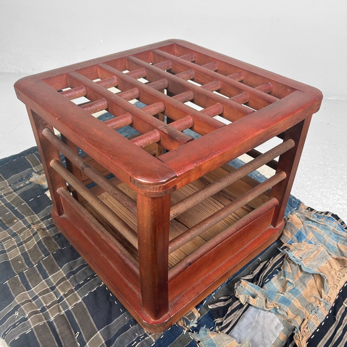 Shōwa Era Wooden Kotatsu Table, Japan, 1950s for sale at Pamono
