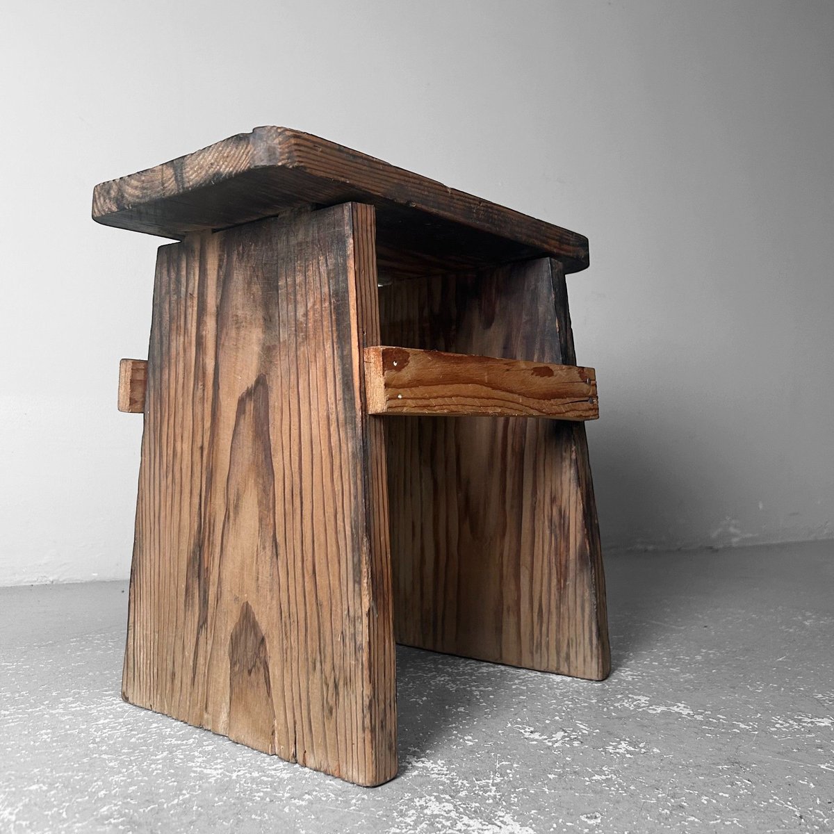 Shōwa Era Wooden Fumidai Step Stool, Japan, 1960s for sale at Pamono