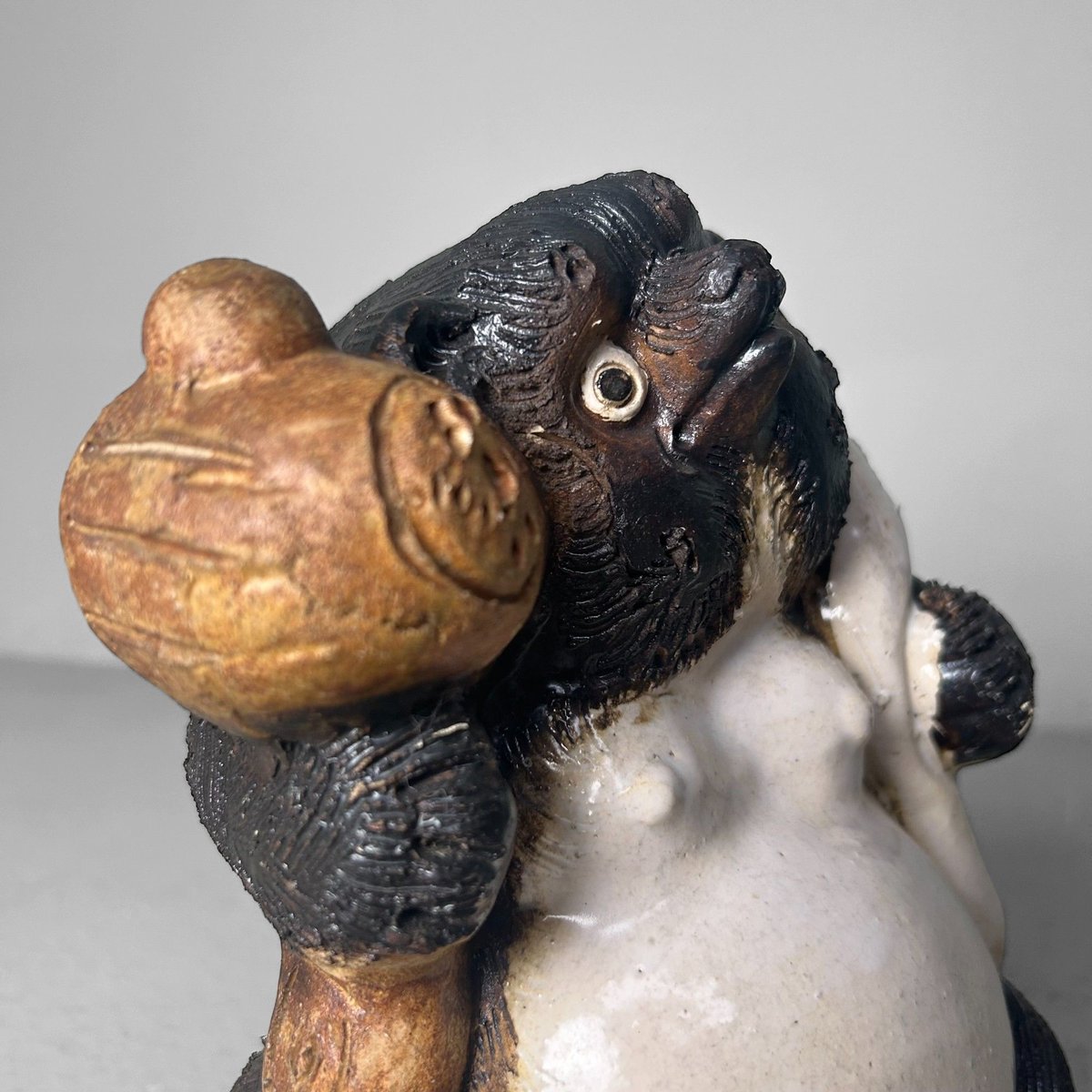 Shōwa Era Tanuki Daikokuten Statue, Japan, 1980s for sale at Pamono