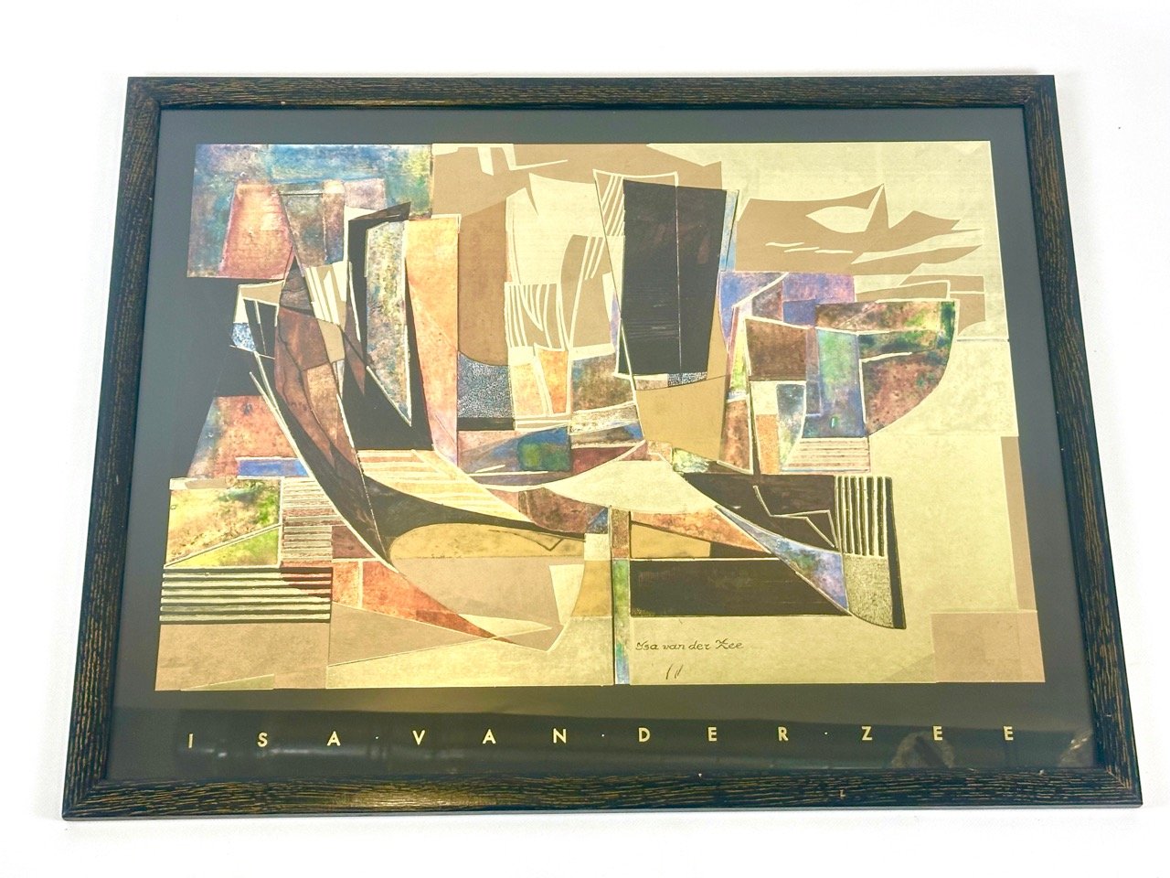 Lisa Van Der Zee, Abstract Composition, 1980s, Lithograph for sale at ...