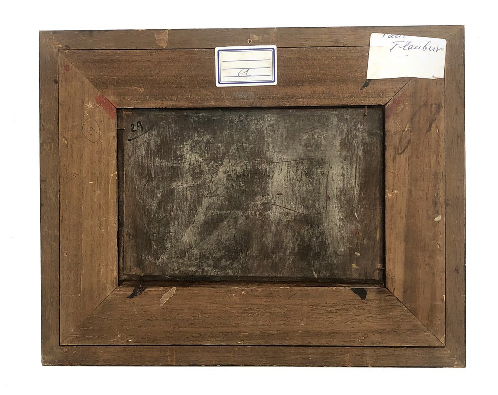 Paul Flaubert, Hay Collection, Oil on Panel for sale at Pamono