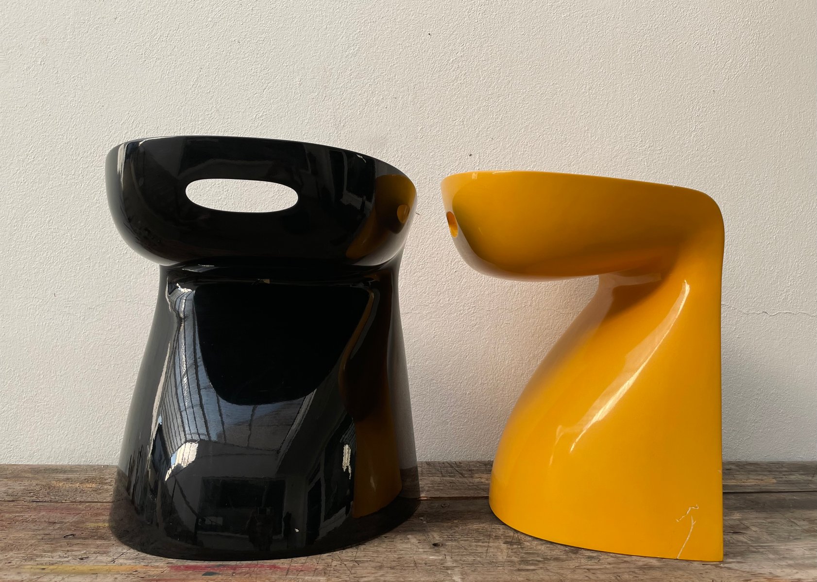 Set of Designer Bowl-Chairs for sale at Pamono