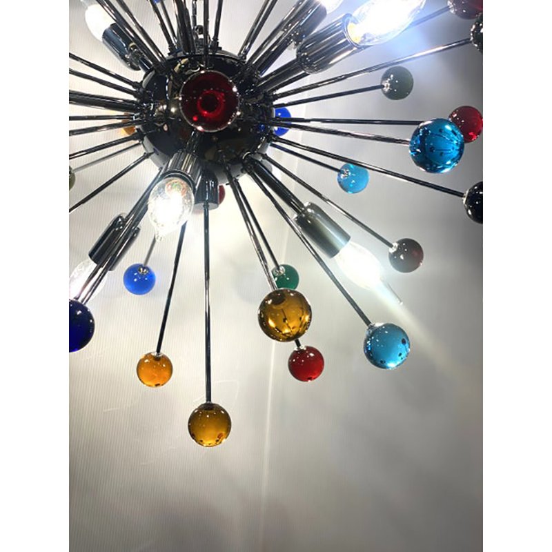 Multicolor Star Sputnik Pendant by Simoeng for sale at Pamono