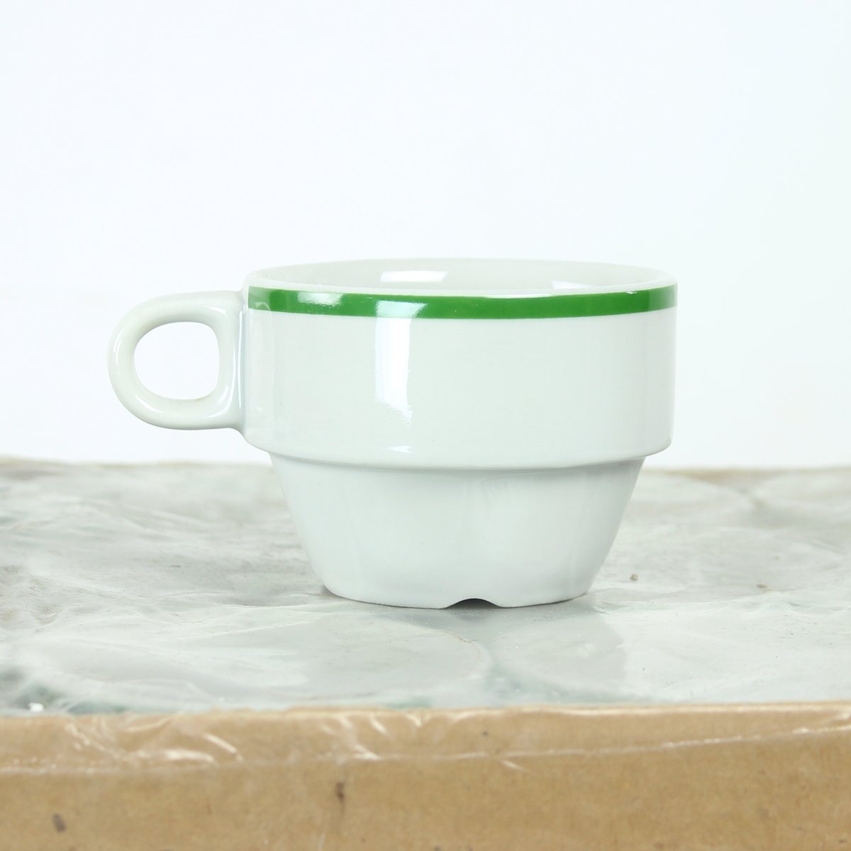 White Porcelain Cups by Lubiana, Poland, 1960s, Set of 12 for sale at ...