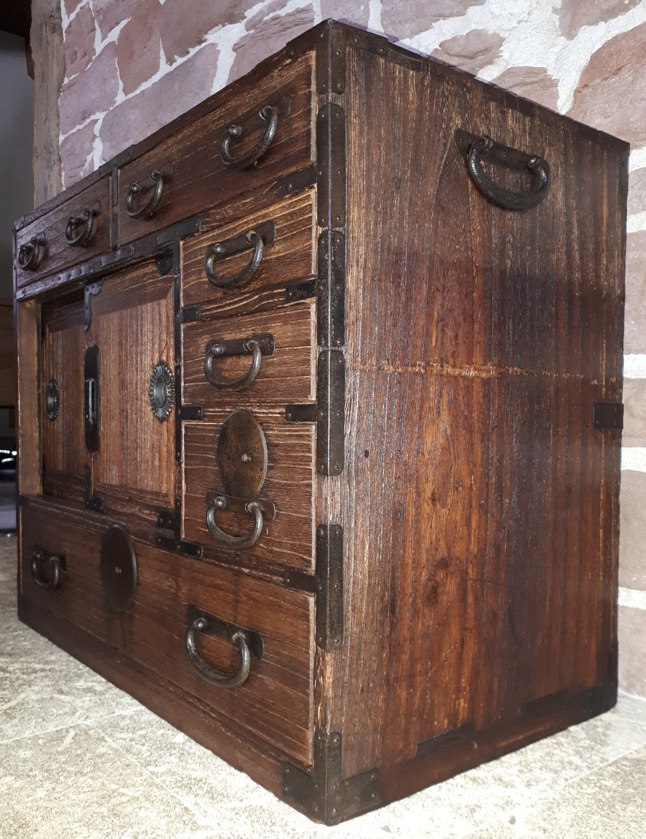 Small Japanese Tansu Cabinet, Japan for sale at Pamono
