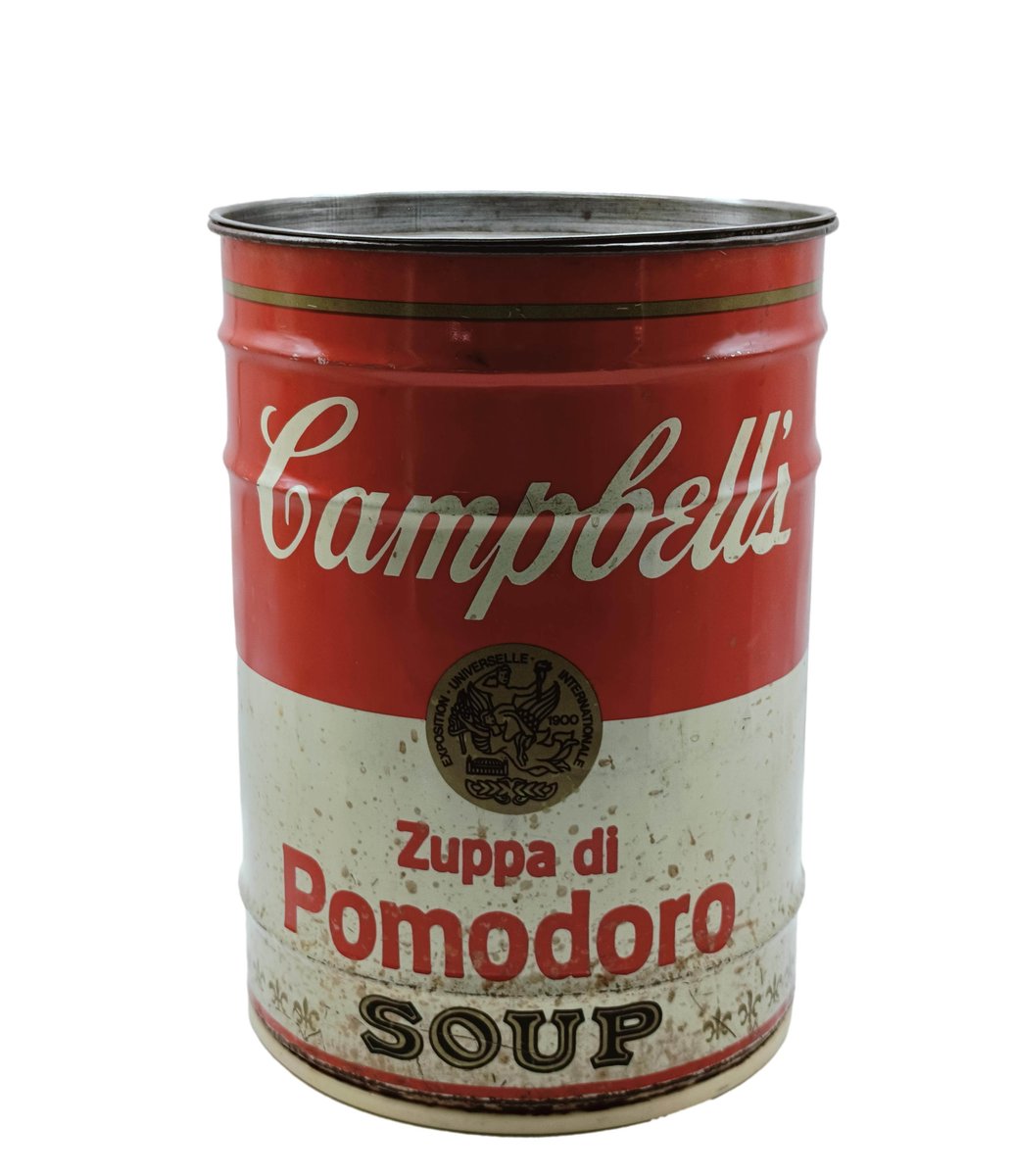 Andy Warhol Campbells Soup Can Stool by Dino Gavina for Studio Simon ...