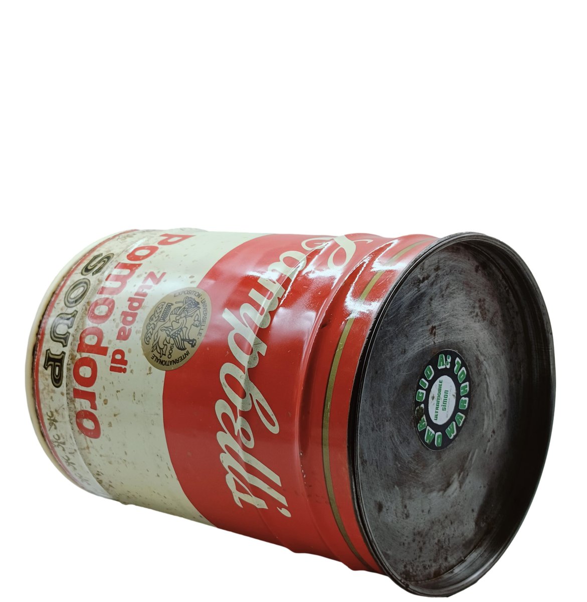 Andy Warhol Campbells Soup Can Stool by Dino Gavina for Studio Simon ...