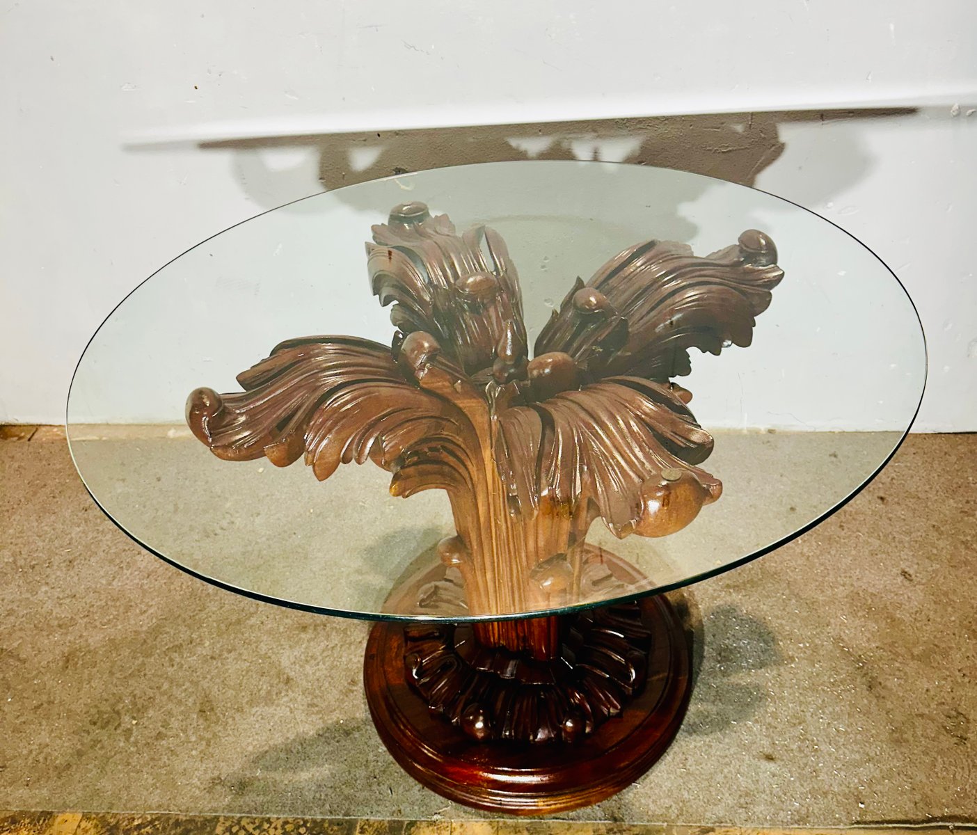 Sculpture Dining Table, 1940s for sale at Pamono