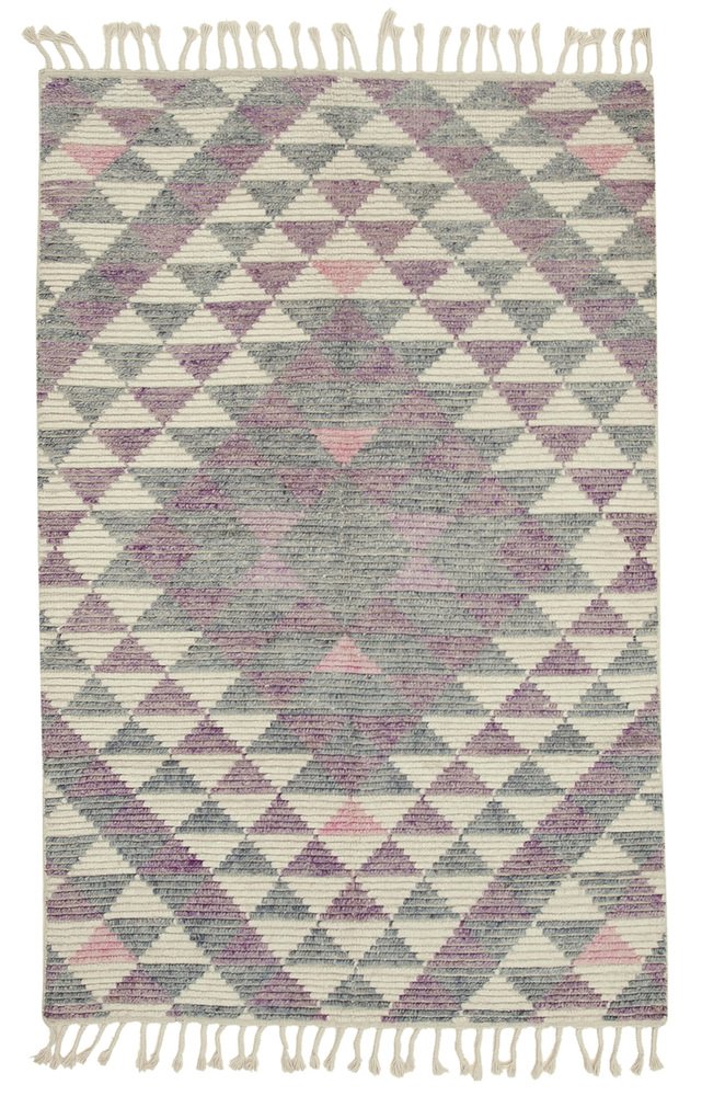 Moroccan Purple Rug, 2000s for sale at Pamono