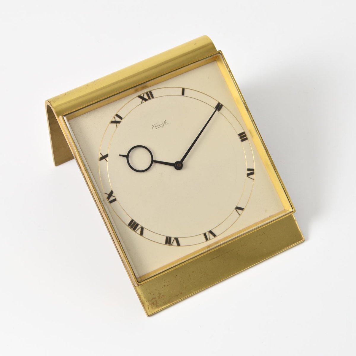 Art Deco Desk Clock from Kienzle International, 1940s for sale at Pamono