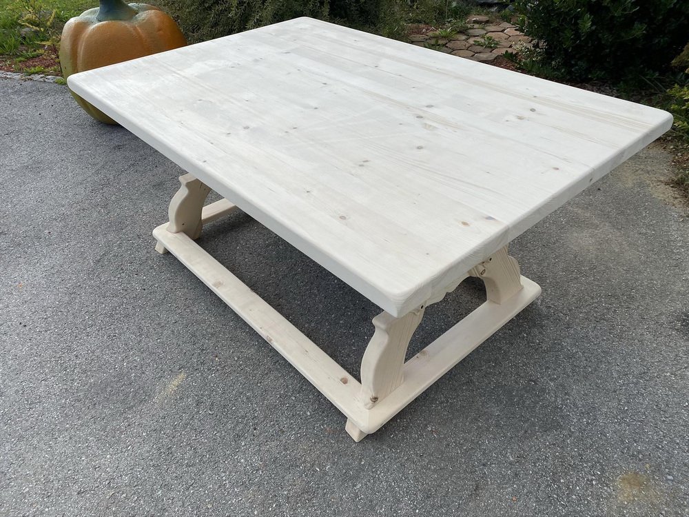 Farm Dining Table in Spruce for sale at Pamono