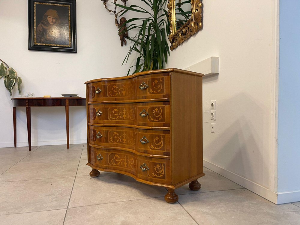 Baroque Style Chest of 4 Drawers for sale at Pamono