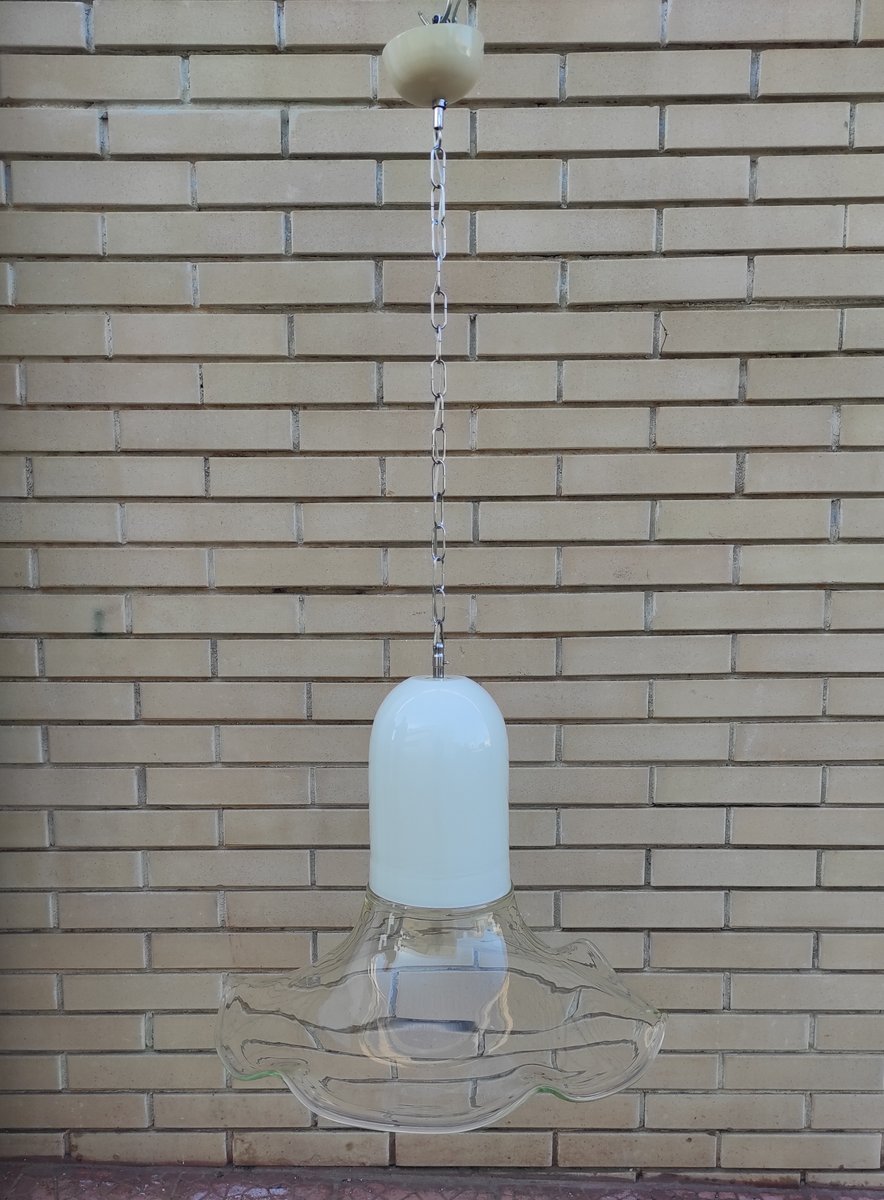 Murano Glass Pendant Lamp attributed to R. Pamio and R. Toso for Leucos, Italy, 1970s for sale ...