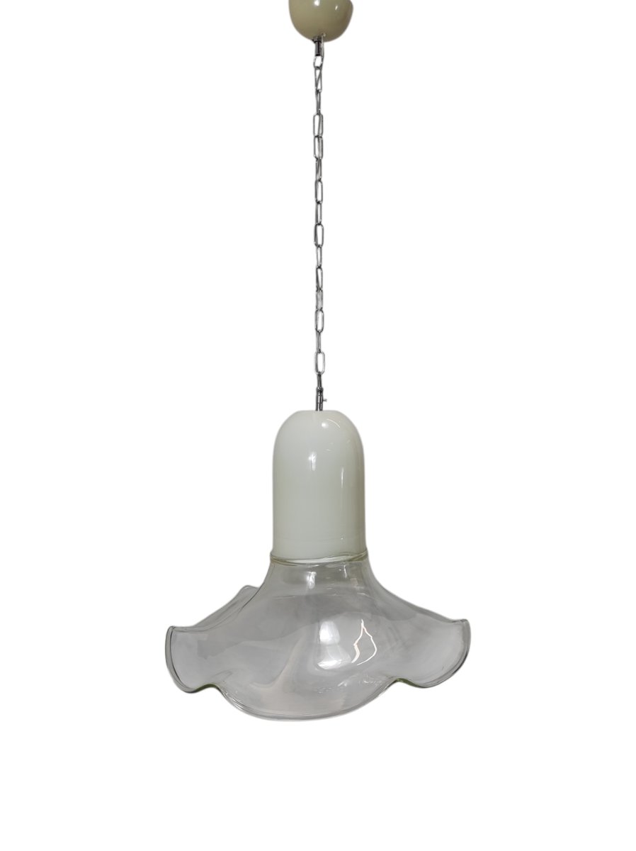Murano Glass Pendant Lamp attributed to R. Pamio and R. Toso for Leucos, Italy, 1970s for sale ...