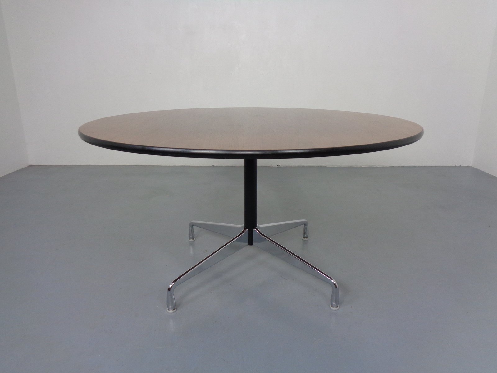 Large Segmented Round Dining Table by Charles & Ray Eames for Herman ...