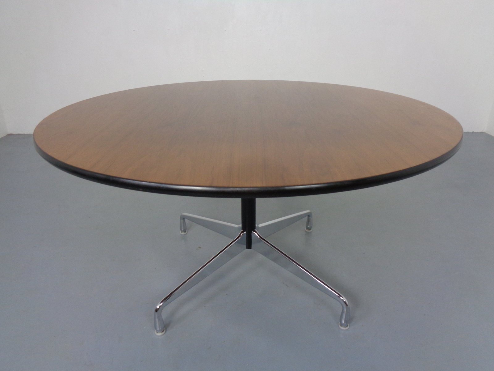 Large Segmented Round Dining Table by Charles & Ray Eames for Herman ...