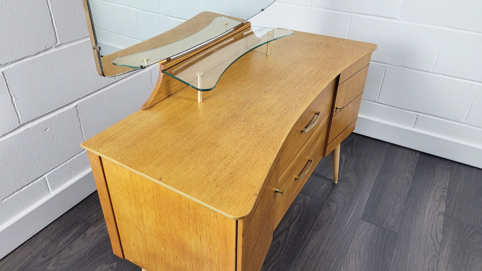 Vintage Dressing Table attributed to Lebus, 1960s for sale at Pamono