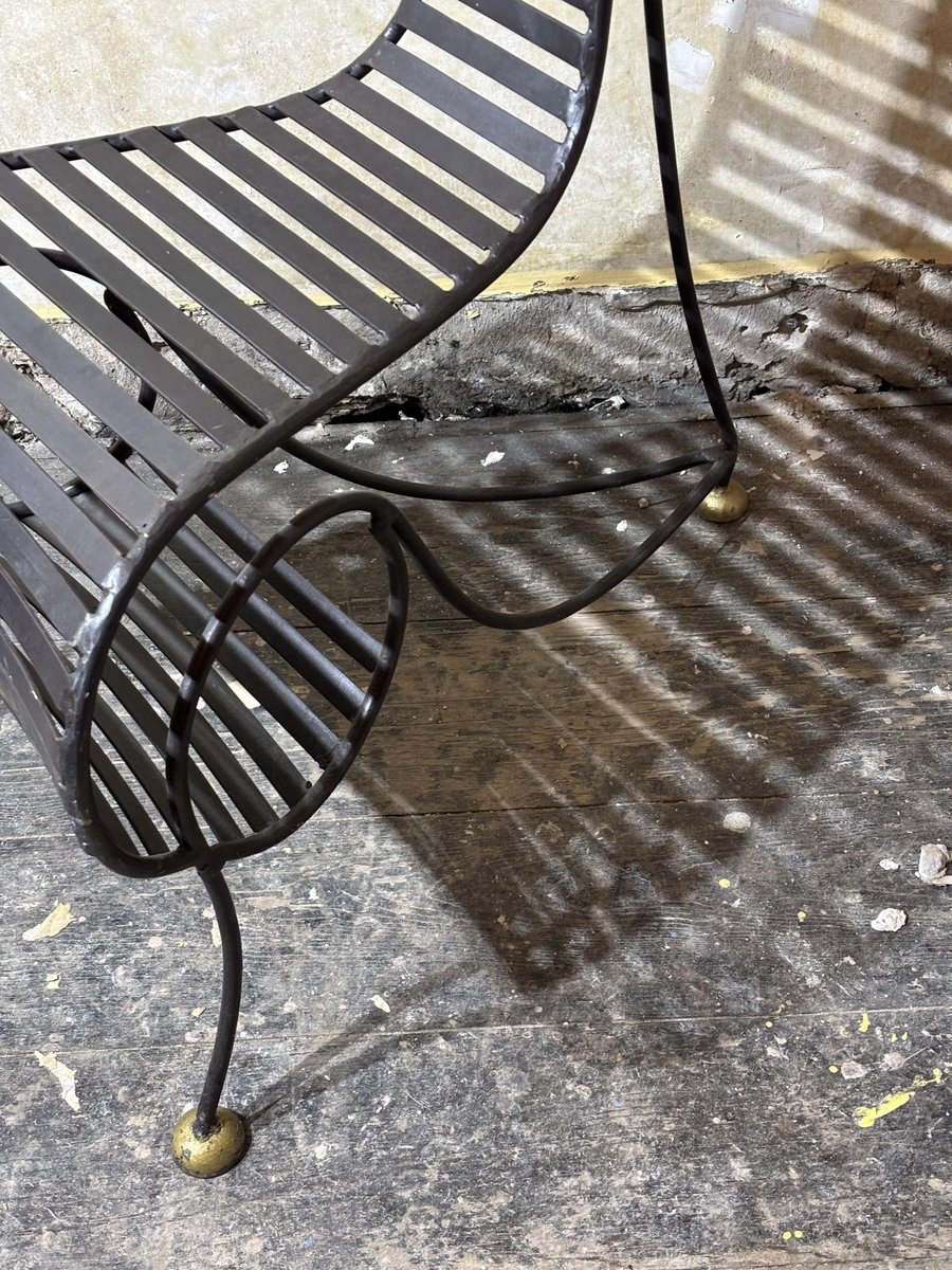 Spine Chair by Andre Dubreuil, 1986 for sale at Pamono