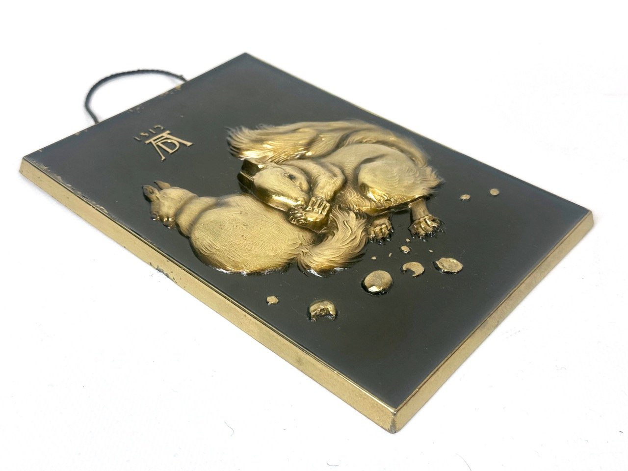 Bronze Squirrel Wall Plaque or Relief by Albrecht Dürer, 1970s for sale ...