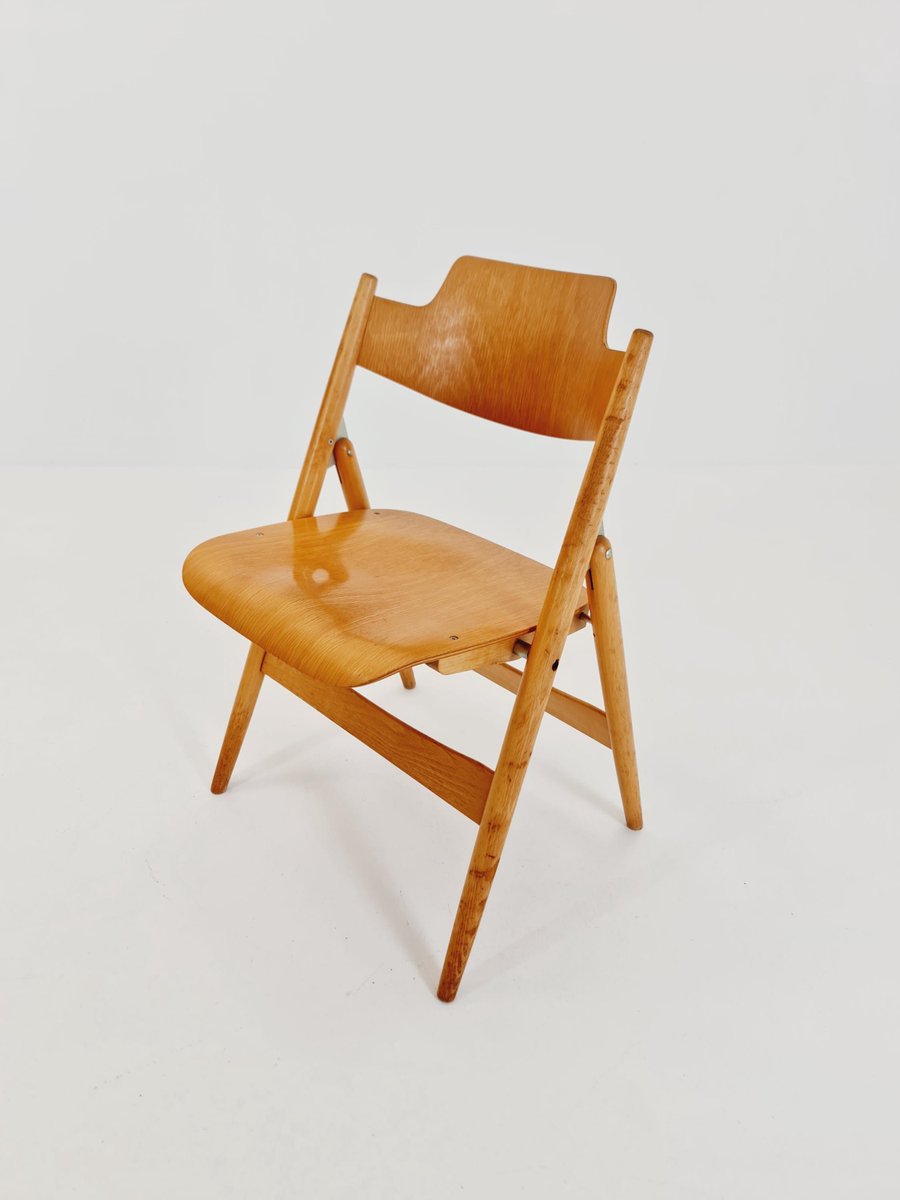 Chaise Pliante Modèle Se18 par Egon Eiermann pour Wilde & Spieth ...