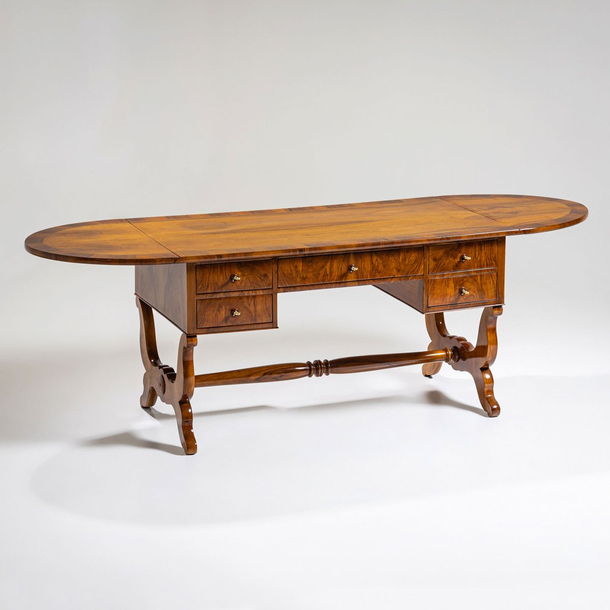 Biedermeier Writing Table, 1830 for sale at Pamono