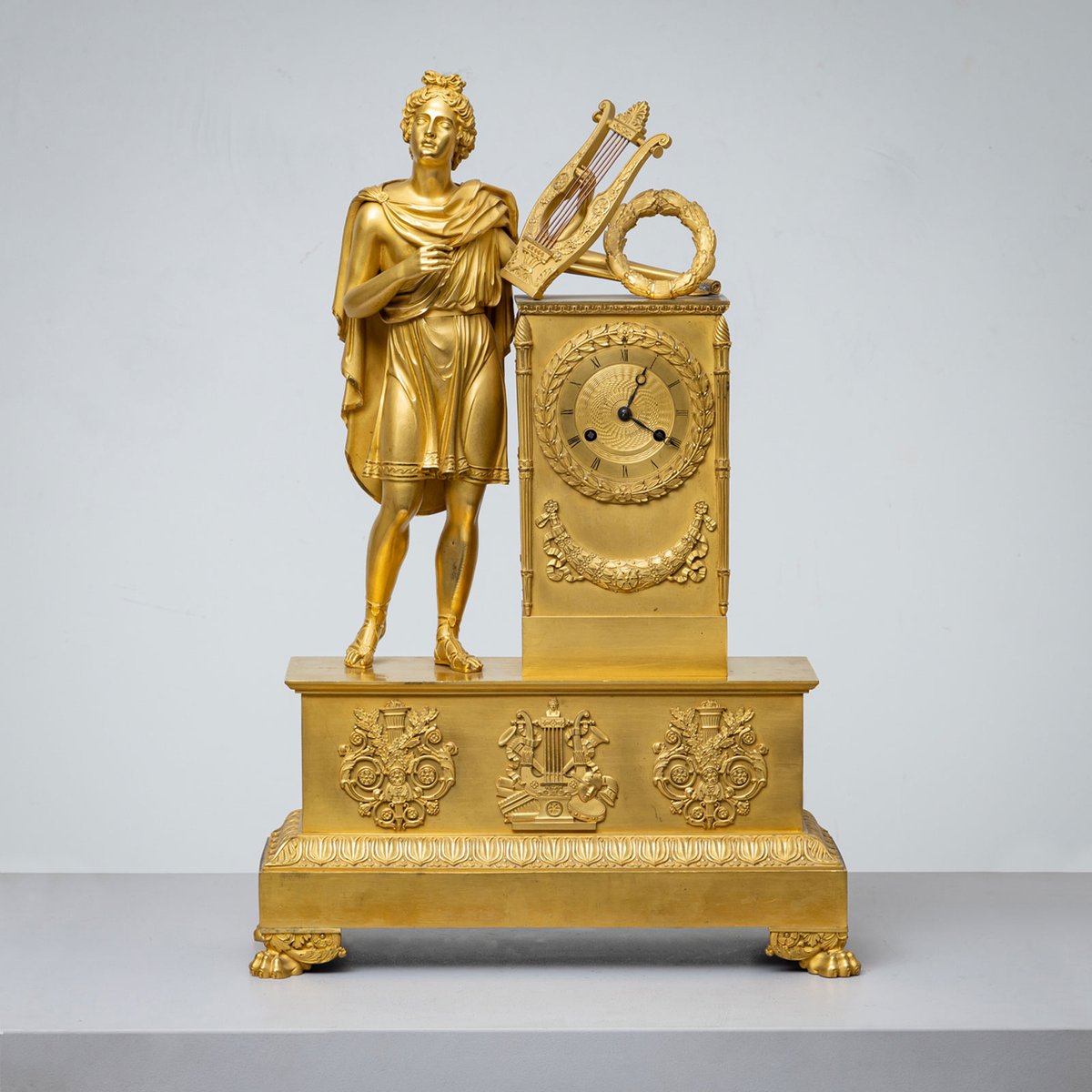 Mantel Clock with Apollo, Early 19th Century for sale at Pamono