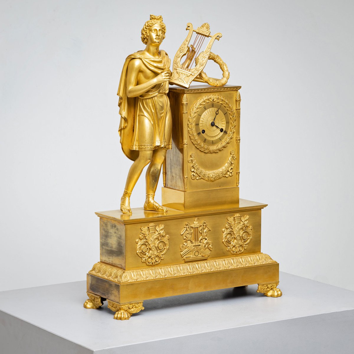 Mantel Clock with Apollo, Early 19th Century for sale at Pamono