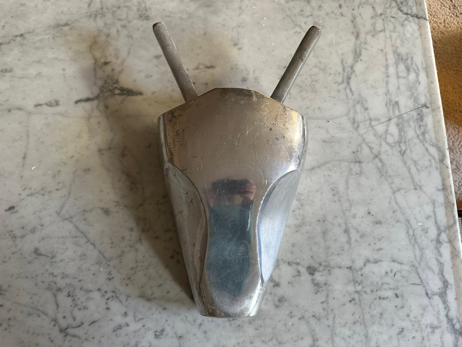 Aluminum Bull Head Butcher Shop Sign for sale at Pamono