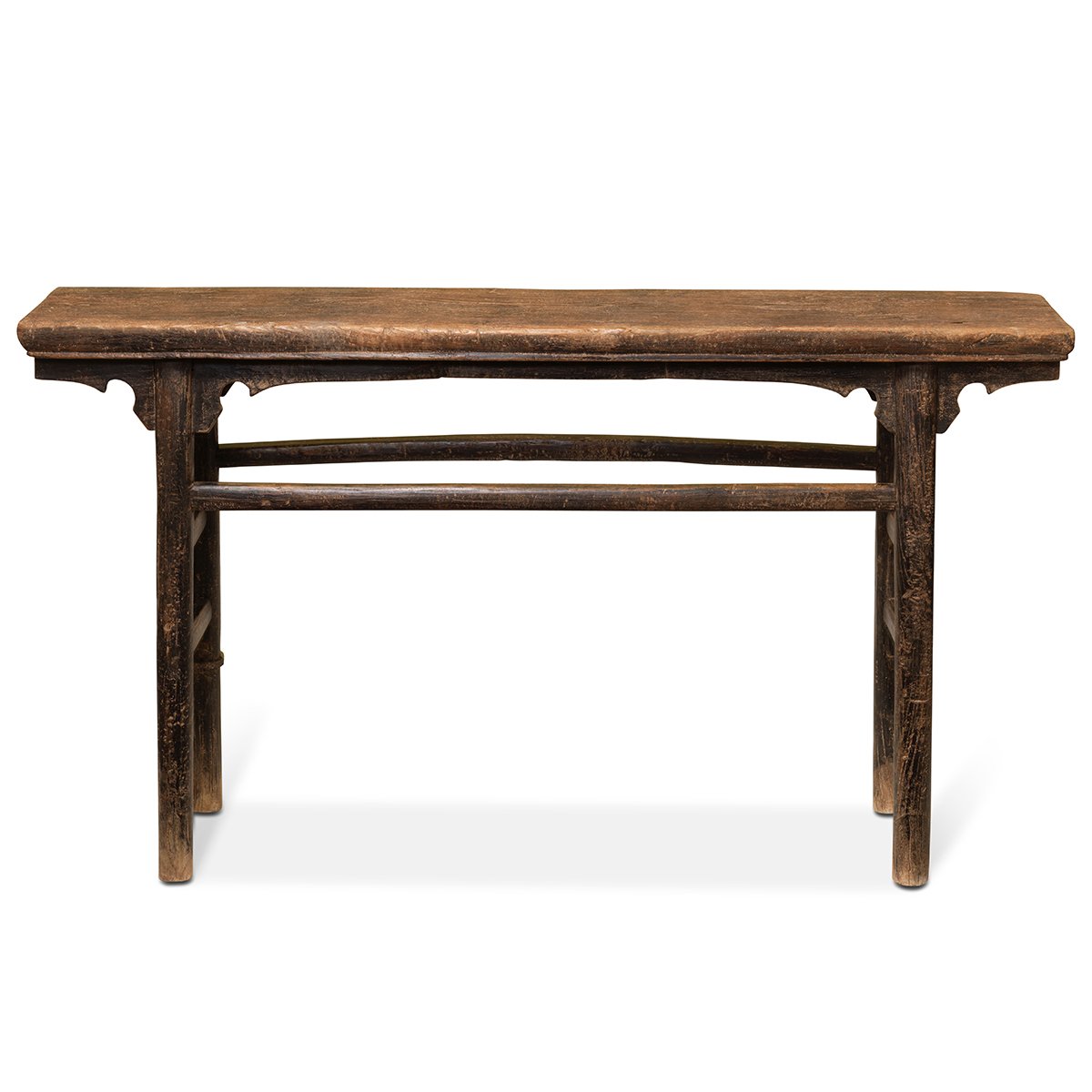 Antique Black Console with Rounded Legs for sale at Pamono