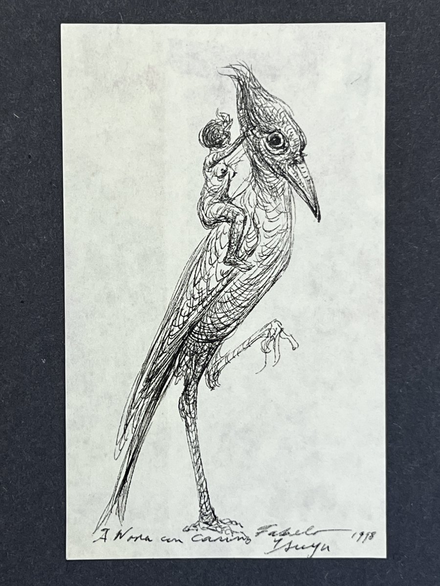 Roberto Fabelo, Cuba, Original Ink Drawing, 1998 for sale at Pamono
