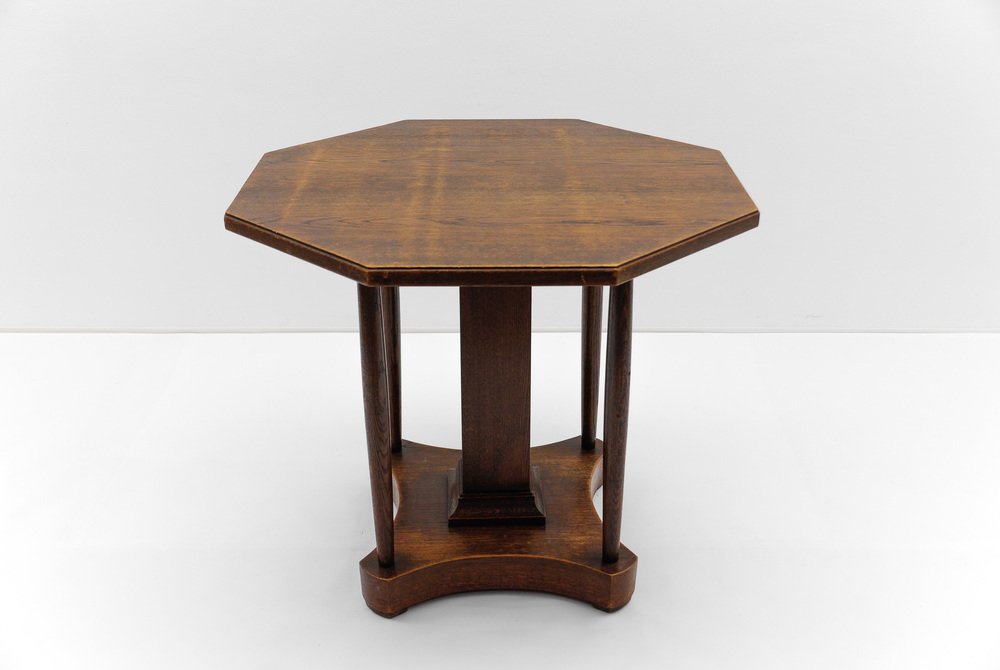Art Deco Wooden Table, Germany, 1940s for sale at Pamono