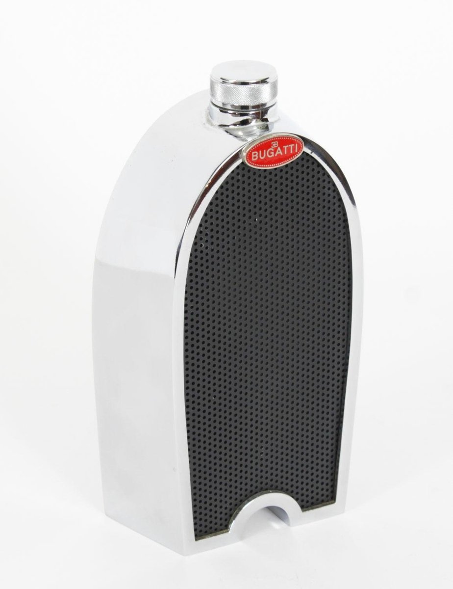 Vintage Chromium Radiator Decanter from Bugatti, Late 20th Century for ...