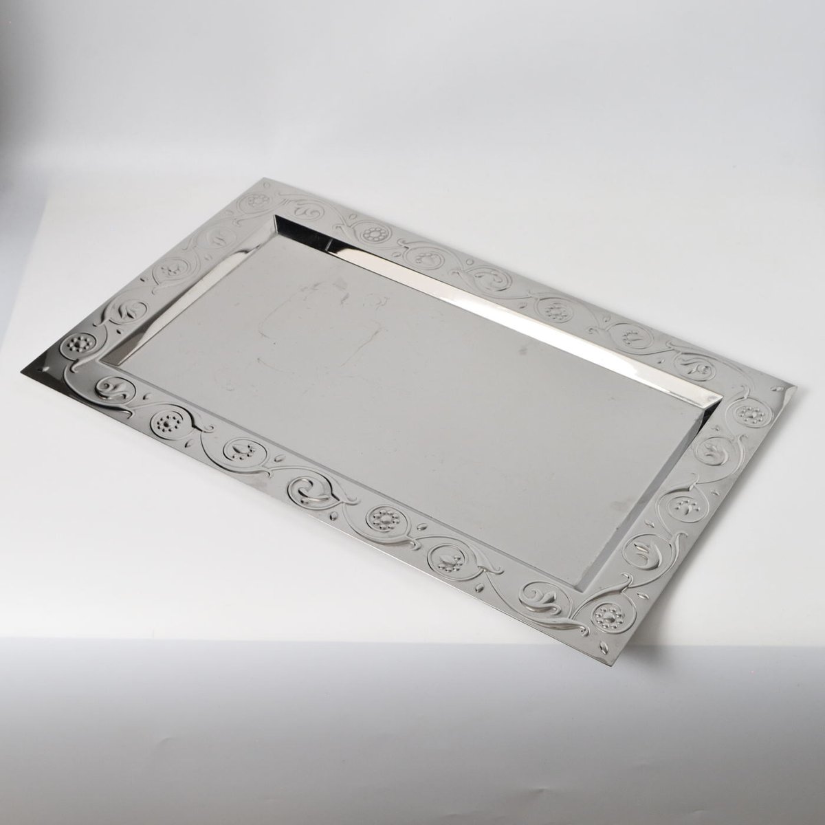 Placentarius Tray in Stainless Steel from Alessi for sale at Pamono