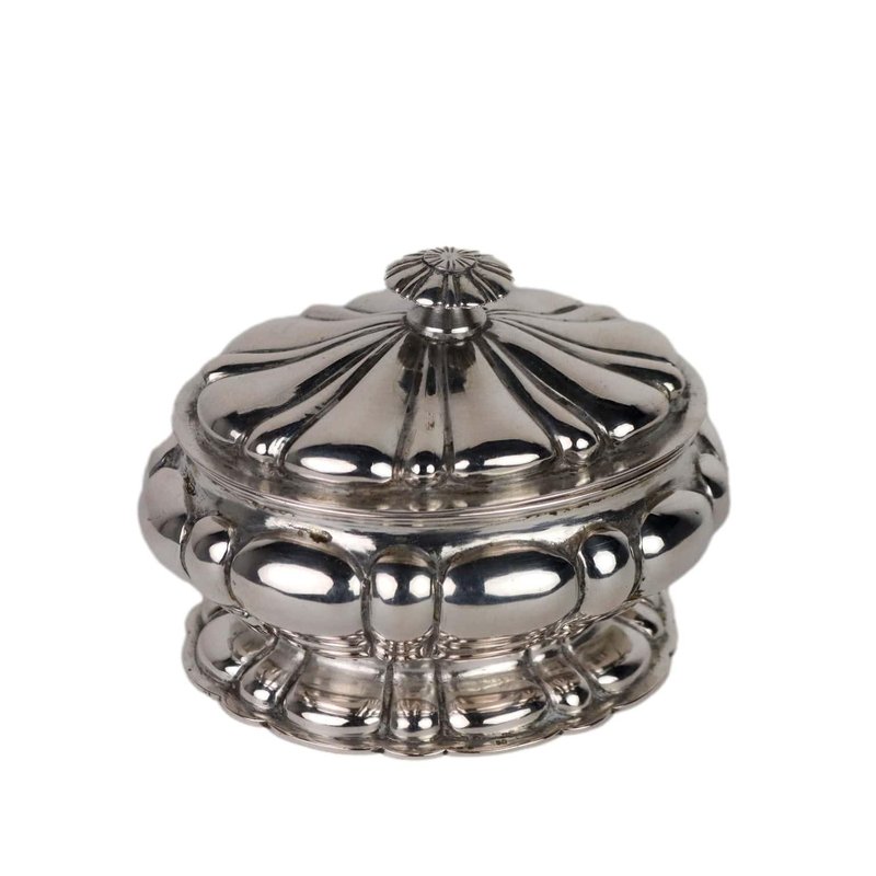 Box with Silver Lid for sale at Pamono