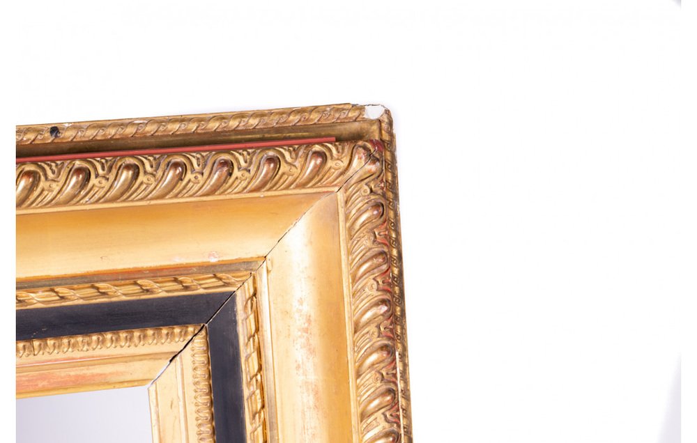 Antique Gilded Frame with Carvings, Early 1900s for sale at Pamono