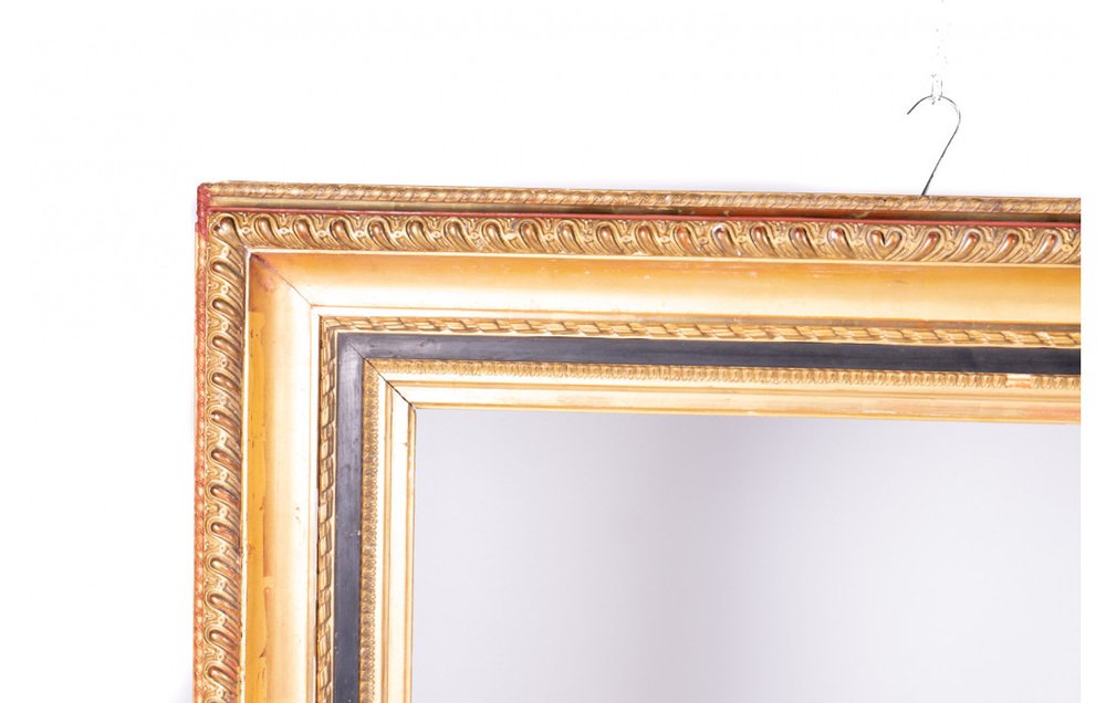 Antique Gilded Frame with Carvings, Early 1900s for sale at Pamono