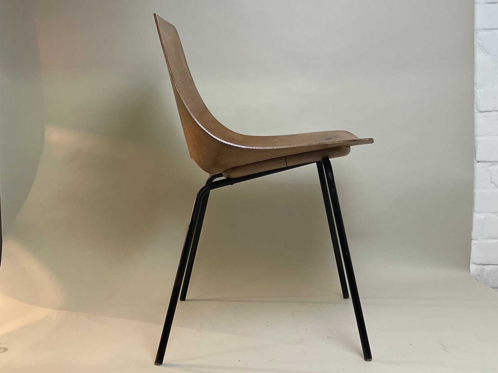 Tonneau Chair by Pierre Guariche for Steiner Paris, 1950s for sale at ...