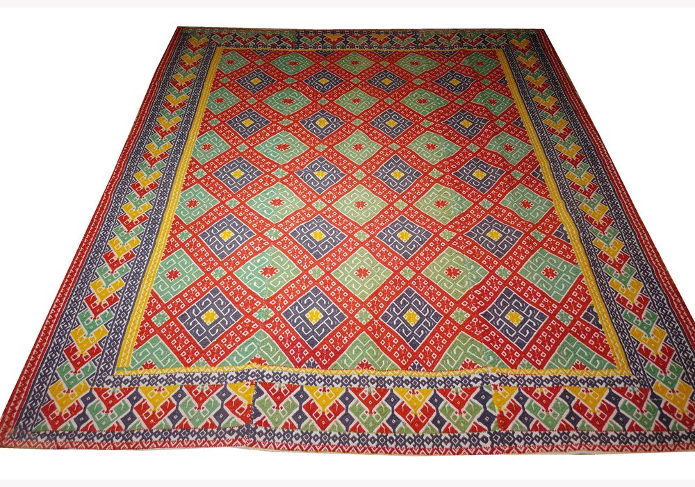 Flat-Woven Kilim Rug, Italy, 1950s for sale at Pamono