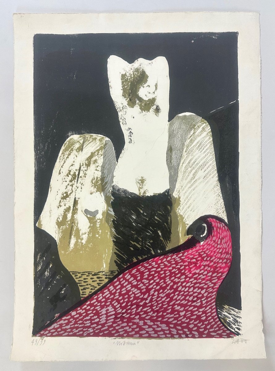 Carmelo Zotti, Various Subjects, 1975, Lithograph for sale at Pamono