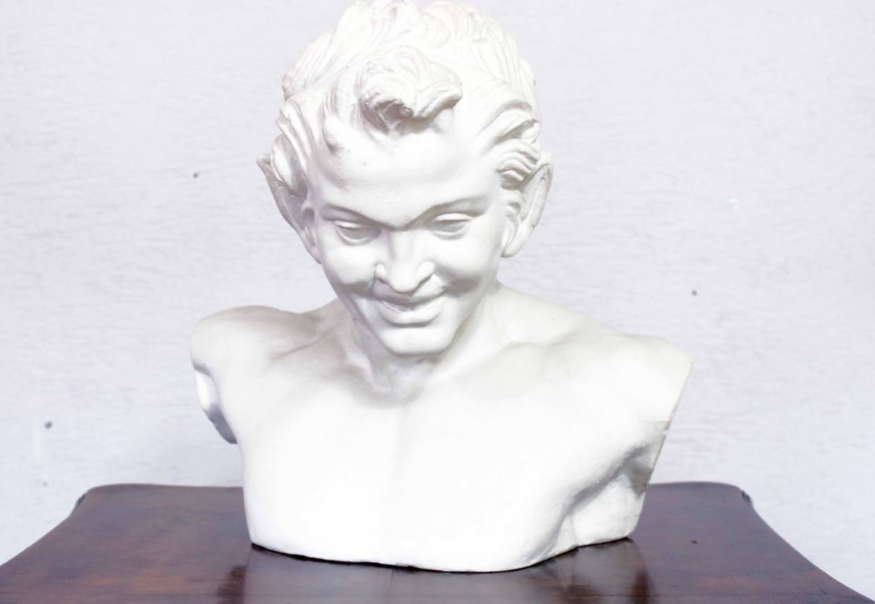 Vienna Faun Satyr Bust, 1970s for sale at Pamono