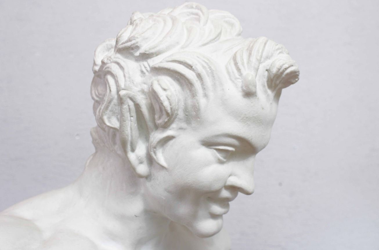 Vienna Faun Satyr Bust, 1970s for sale at Pamono
