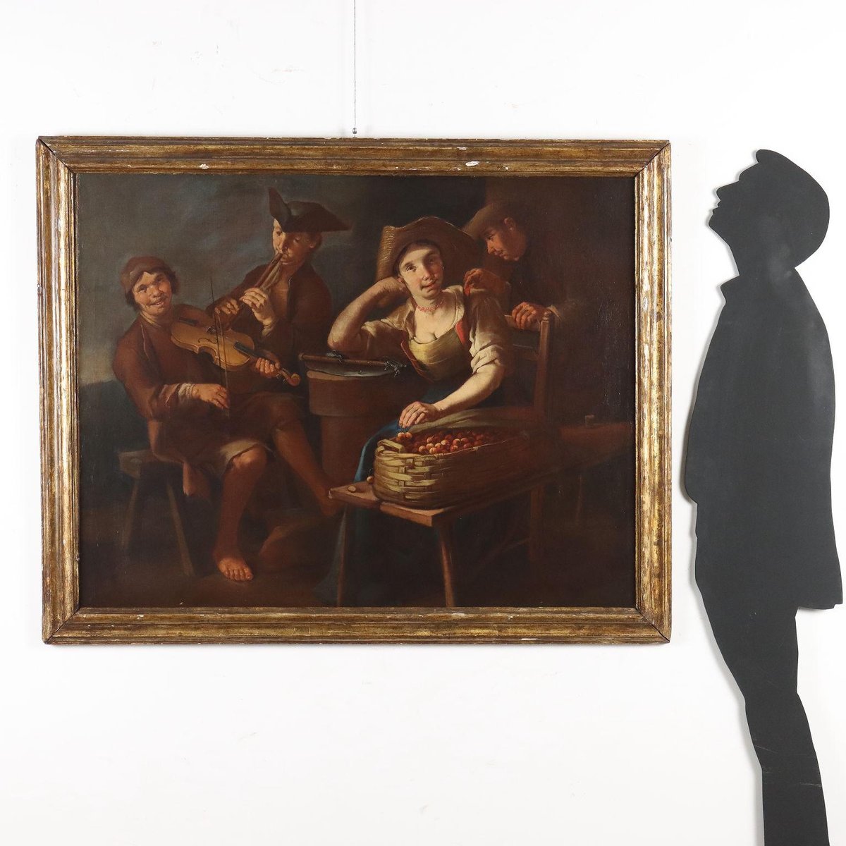Giacomo Francesco Cipper / Il Todeschini, Figurative Scene, Oil on ...