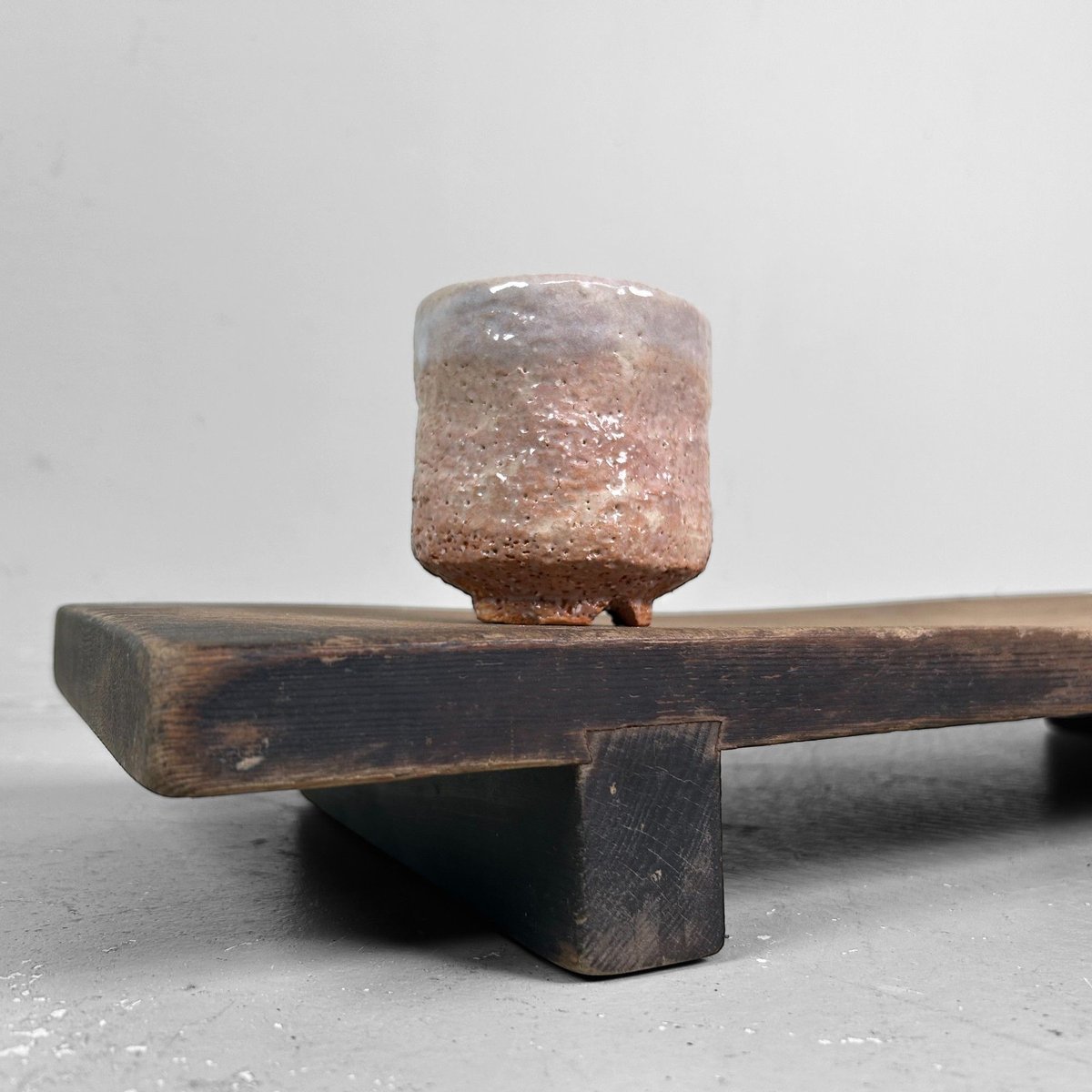 Yunomi Tea Cup in Hagi Pottery, Japan, 1960s for sale at Pamono