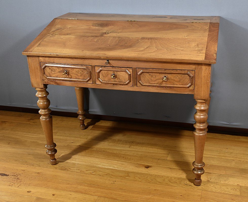 Louis Philippe Sloping Desk in Walnut, Late 19th Century for sale at Pamono