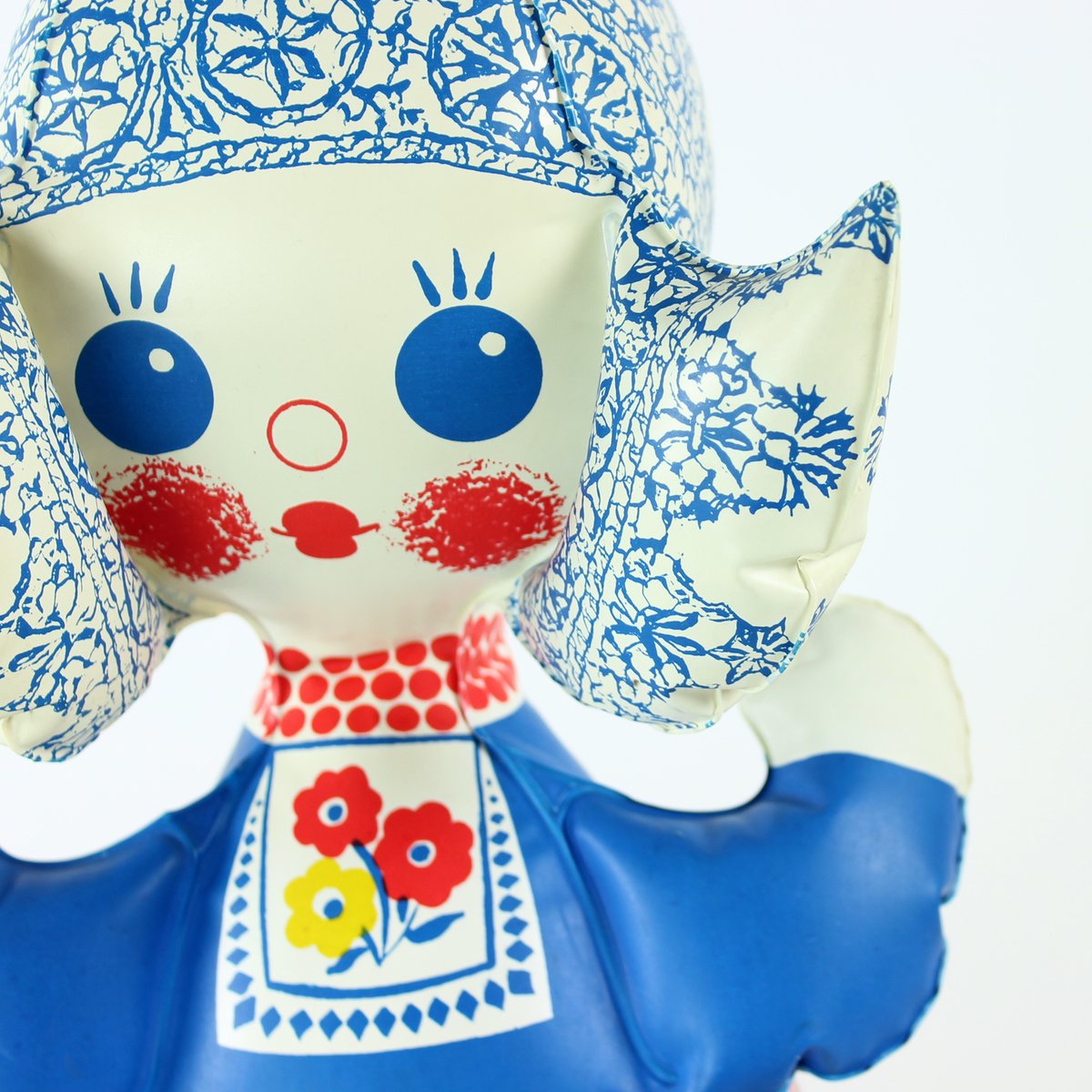 Vintage Inflatable Rubber Doll by Libuse Niklova, Former Czechoslovakia ...
