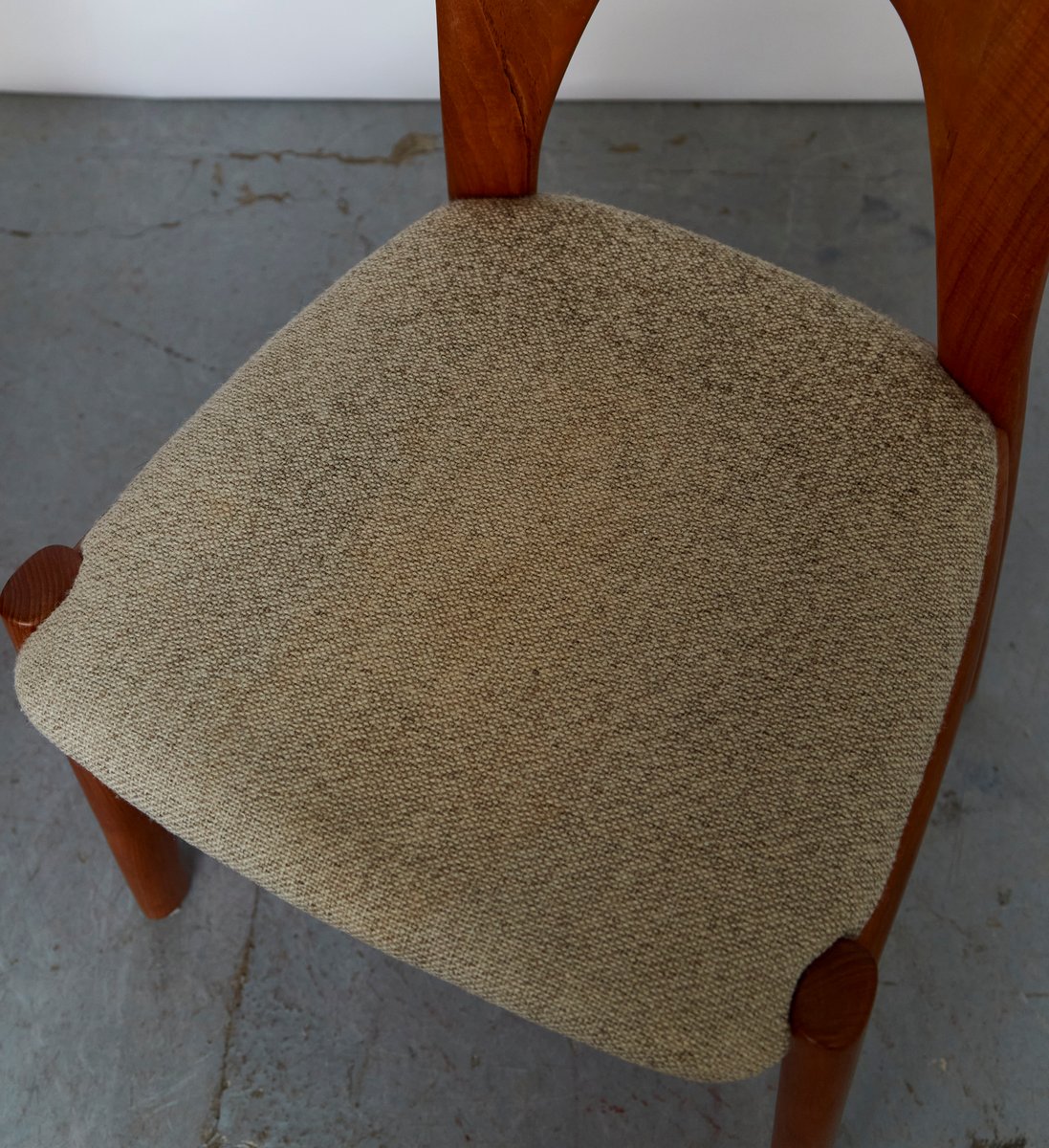 Morten Dining Chairs in Teak by Niels Kofoed for Kofoed Møbelfabrik ...