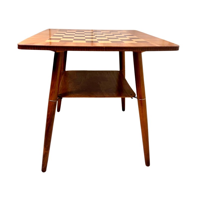 Mid-Century Modern Style Chess Table, 1950s for sale at Pamono