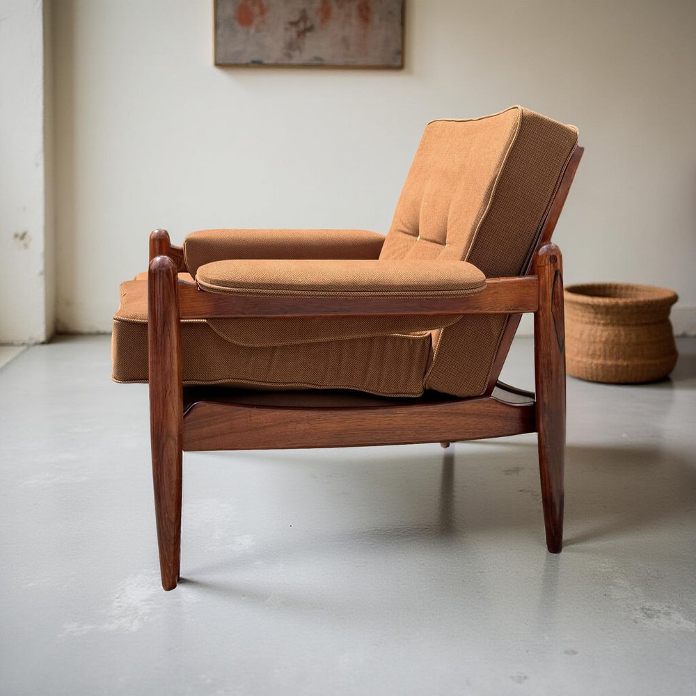 Mid-Century Danish Modern Lounge Set in Rosewood by Arne Vodder, 1960s ...